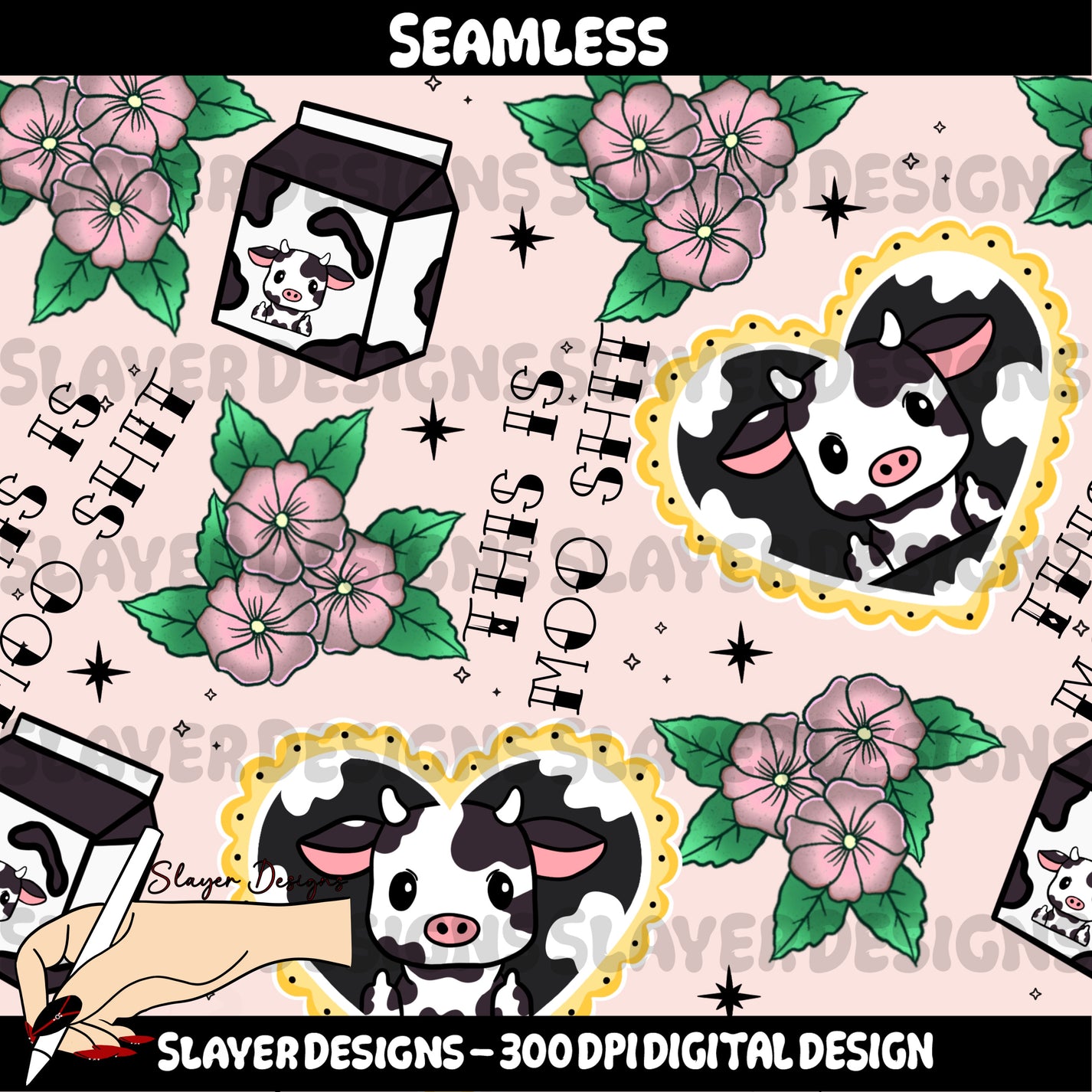 SLAYER-2025 - Tattoo Swear Cows - MAY MYSTERIES - MAIN – The Custom ...