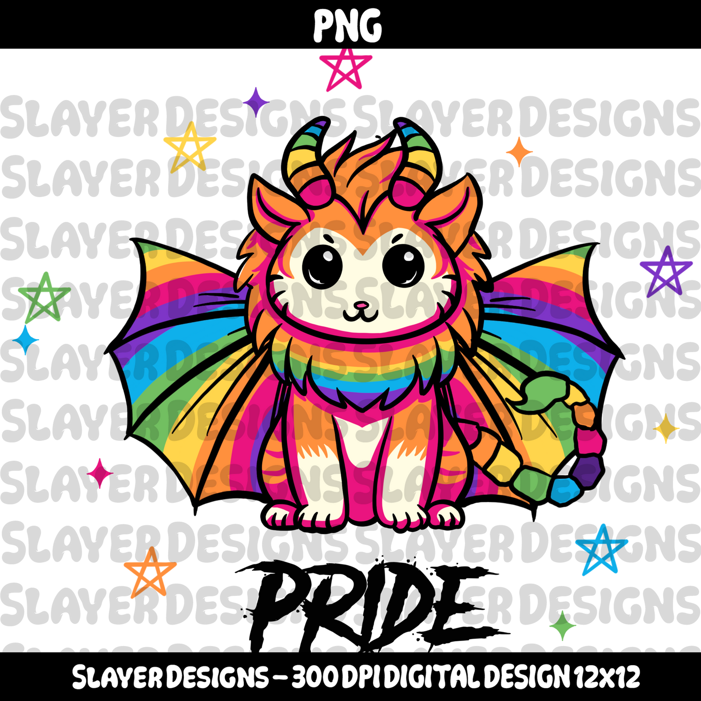 SLAYER-2025 - Seven Deadly Sins - Pride - PNG – The Custom Fabric ...