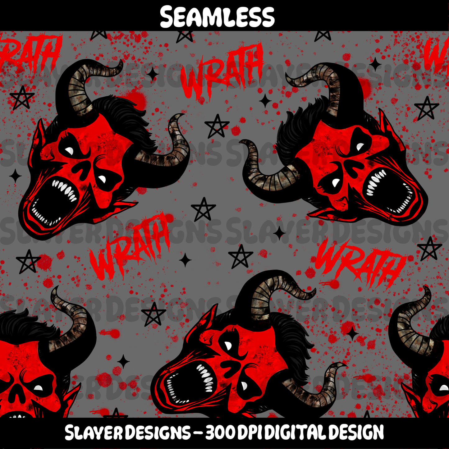 SLAYER-2025 Seven Deadly Sins - Wrath - MAIN – The Custom Fabric Slayer ...