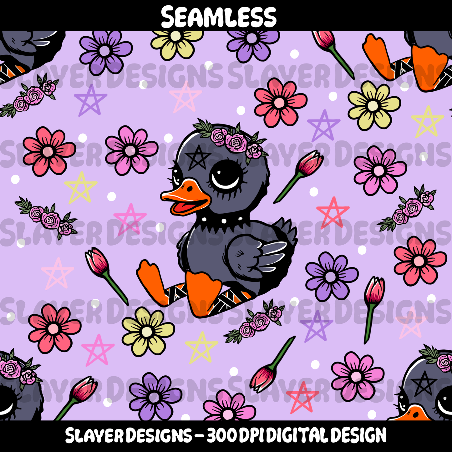 SLAYER-2025 Gothic Spring Duck - MAIN – The Custom Fabric Slayer ...