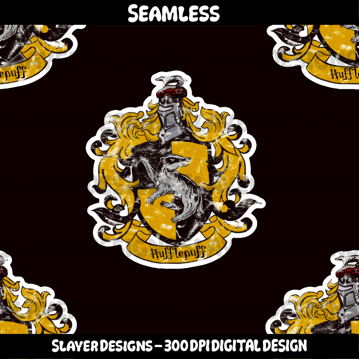 SLAYER-2025 - BADGER WIZARD PRIDE CREST - MAIN – The Custom Fabric ...