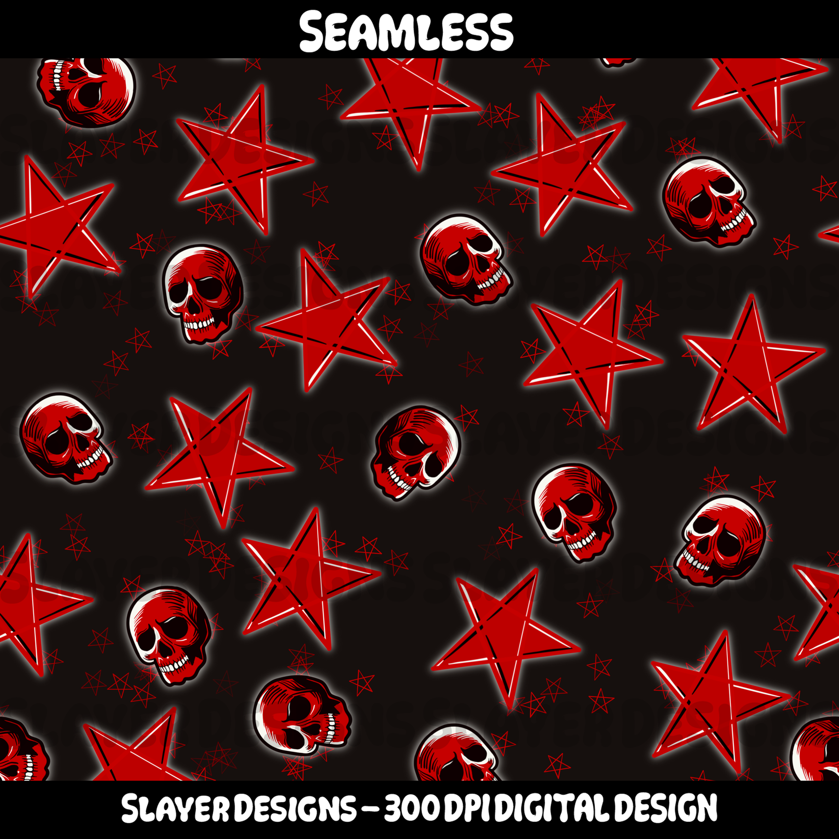 SLAYER-2024 Red Faced Demon - Coordinates – The Custom Fabric Slayer ...