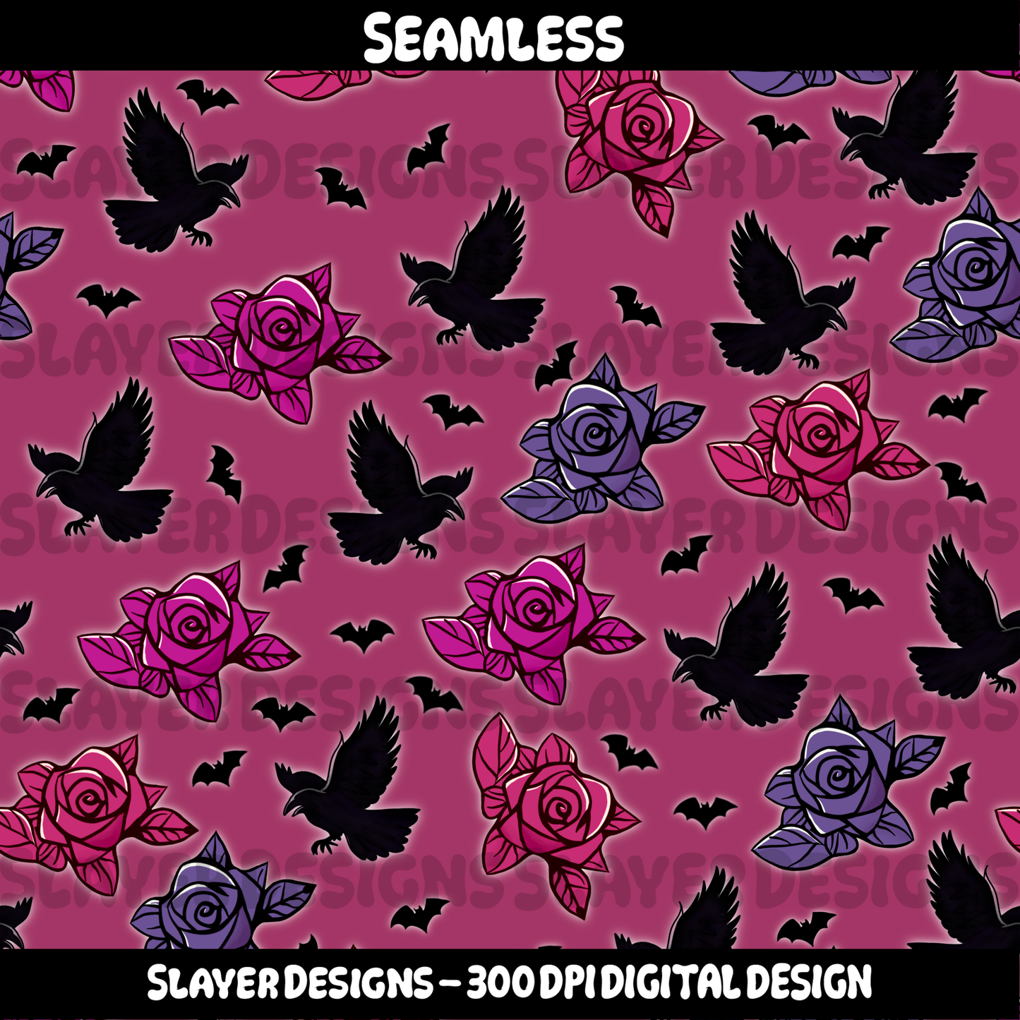 SLAYER-2024 Sad goth girl - Coordinates – The Custom Fabric Slayer ...